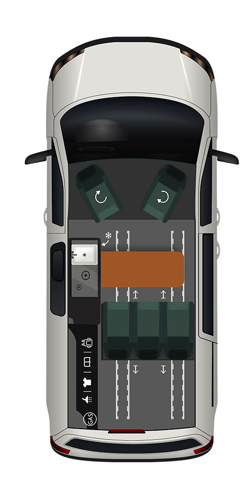 Panama Van Peak P10 Next Generation: a fully equipped van